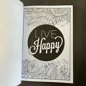 Bendon | Office | 225 Bendon Live Happy Advanced Coloring Book 4 ...